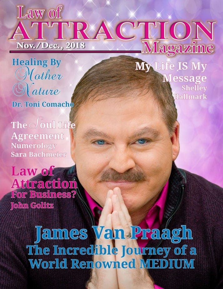 James Van Praagh On Law Of Attraction Magazine - James Van Praagh